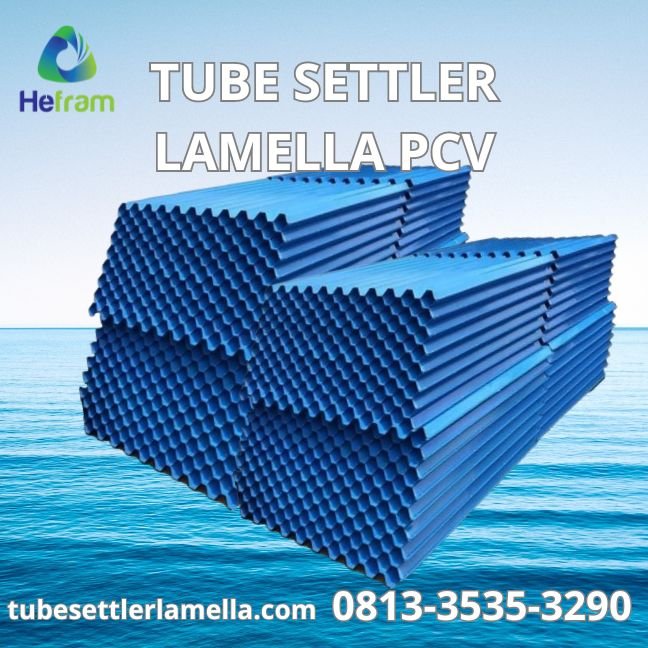 Tube Settler Lamella PVC Termurah Di Indonesia, 0813-3535-3290