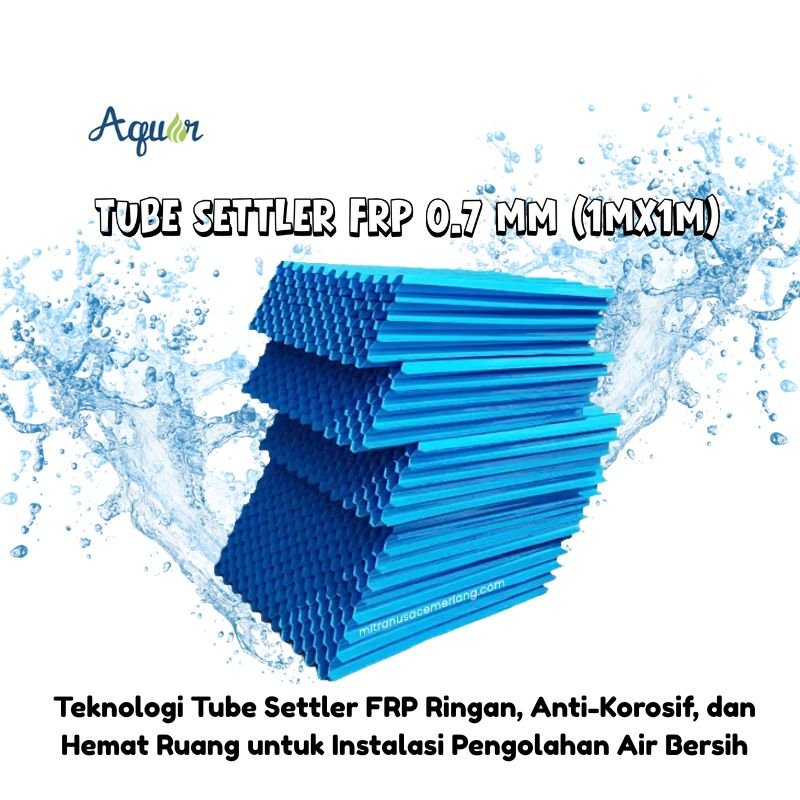 Tube Settler Clarifier Quality - Distributor Lamella Indonesia